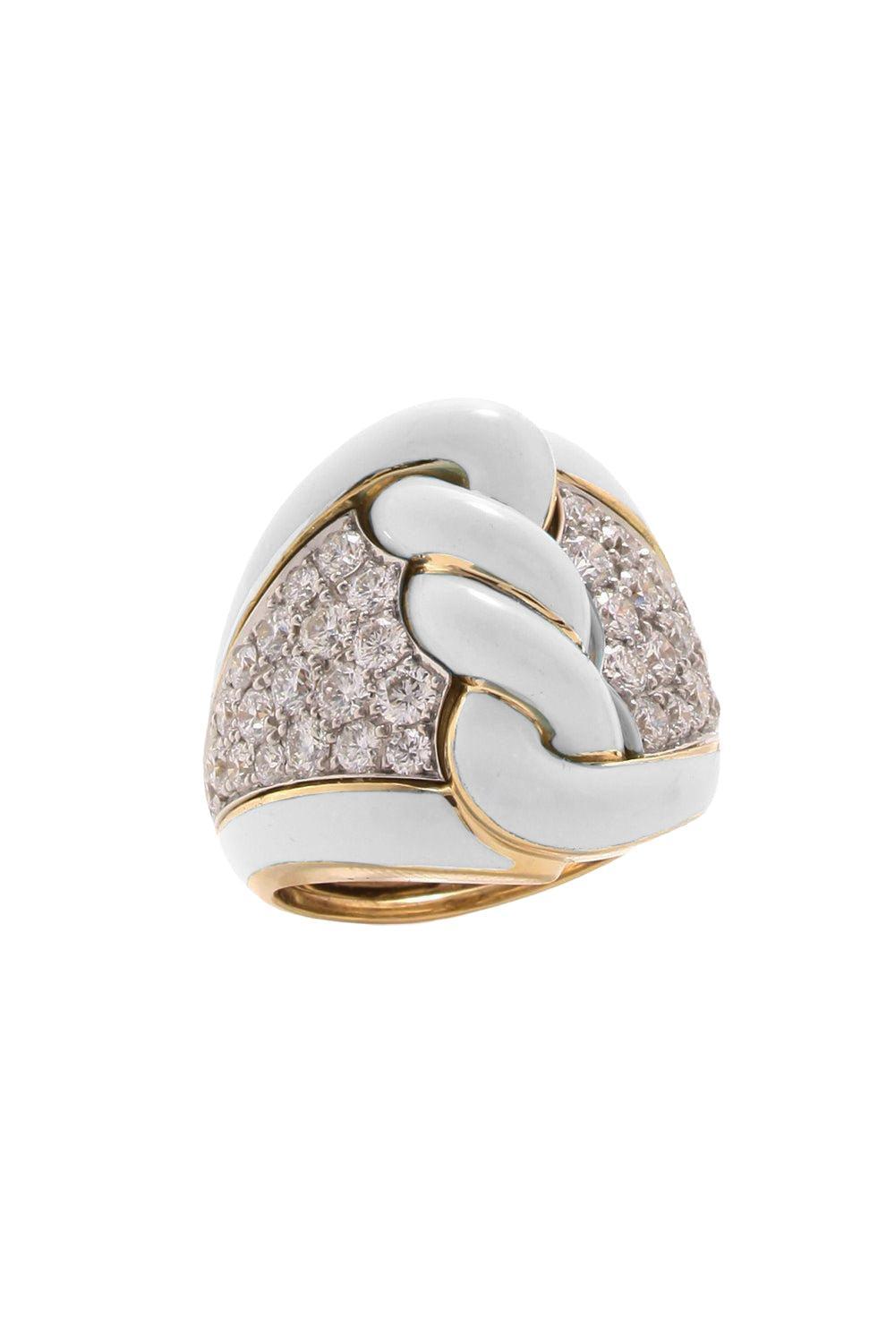 Diamond Rope Ring | DAVID WEBB – Marissa Collections