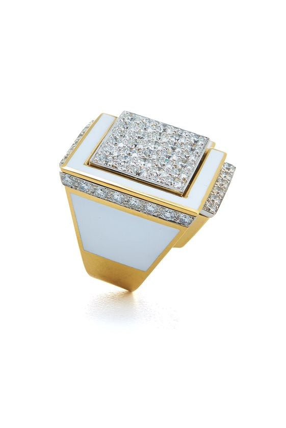 Cubist Ring | DAVID WEBB – Marissa Collections