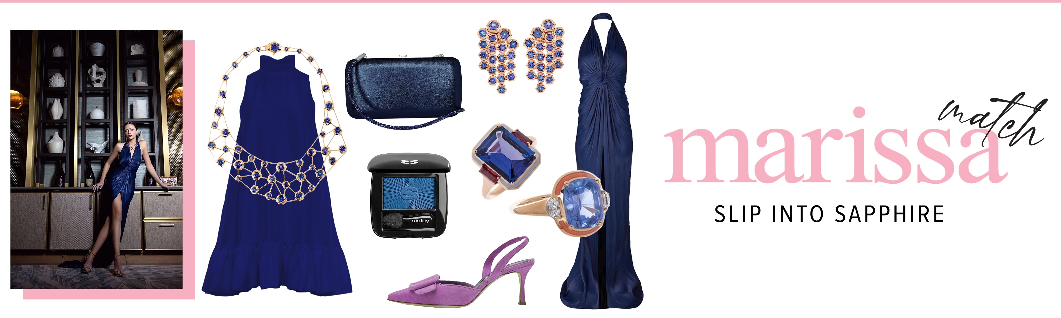 Marissa Match \ Slip Into Sapphire – Marissa Collections