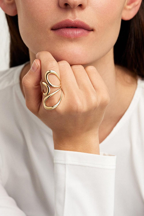 Large Aria Jane Ring | MELISSA KAYE – Marissa Collections