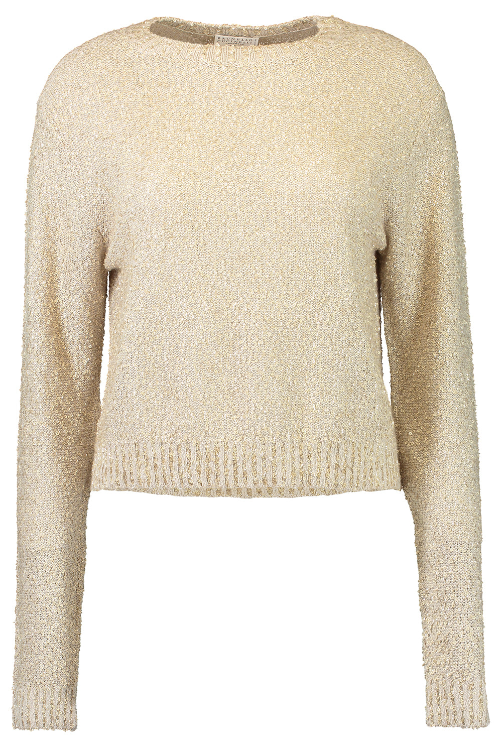 Long Sleeve Crewneck Pullover | BRUNELLO CUCINELLI – Marissa Collections