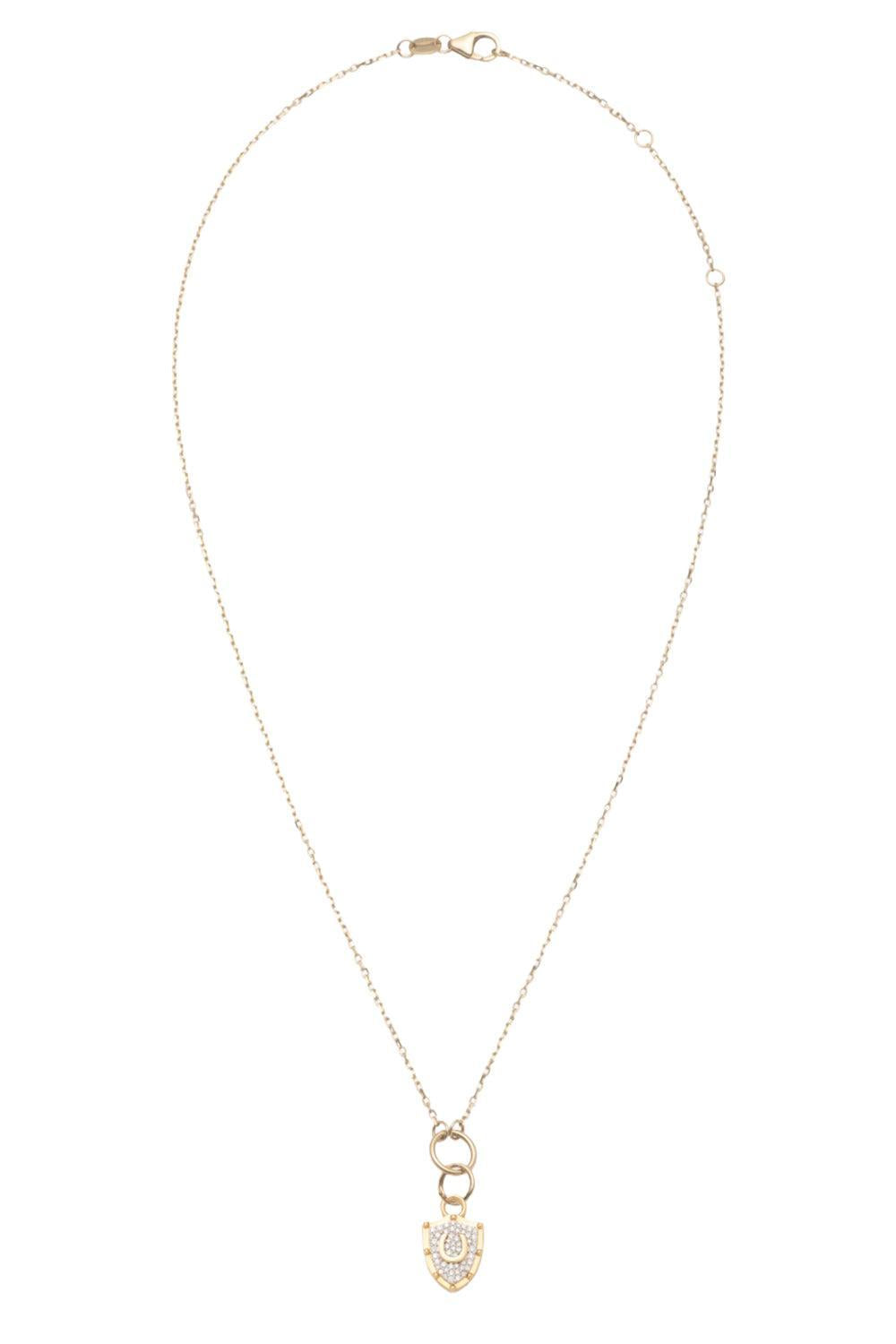 Horseshoe Protection Fine Belcher Necklace | FOUNDRAE – Marissa Collections