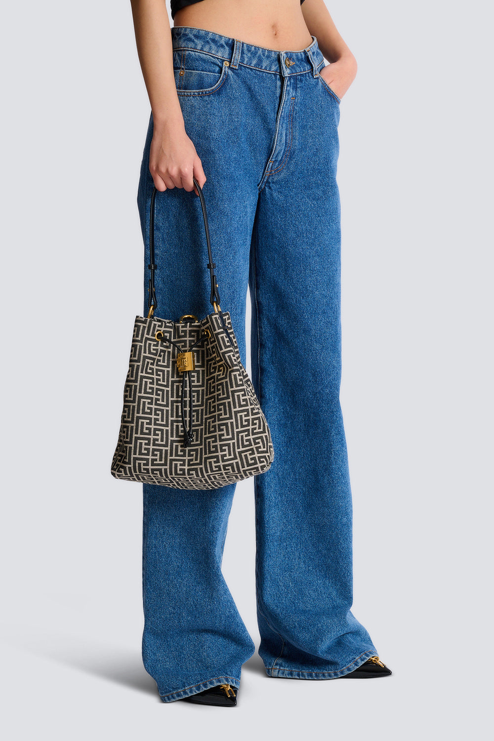 Sync Monogram Jacquard Bag | BALMAIN – Marissa Collections