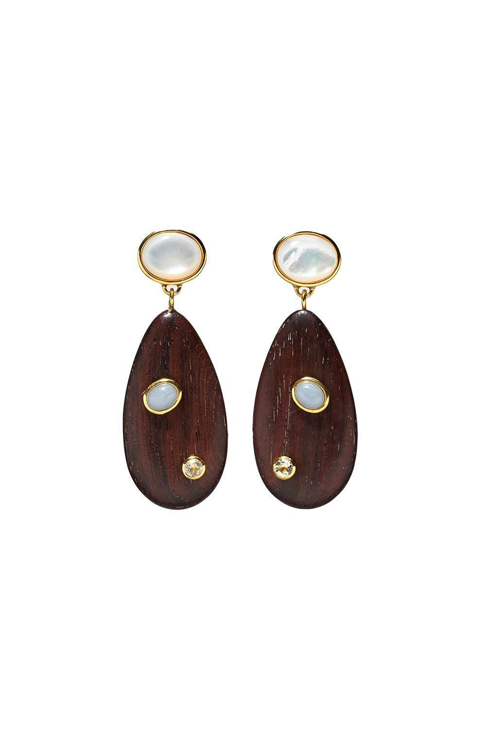 Tamarind Drop Earrings | LIZZIE FORTUNATO – Marissa Collections