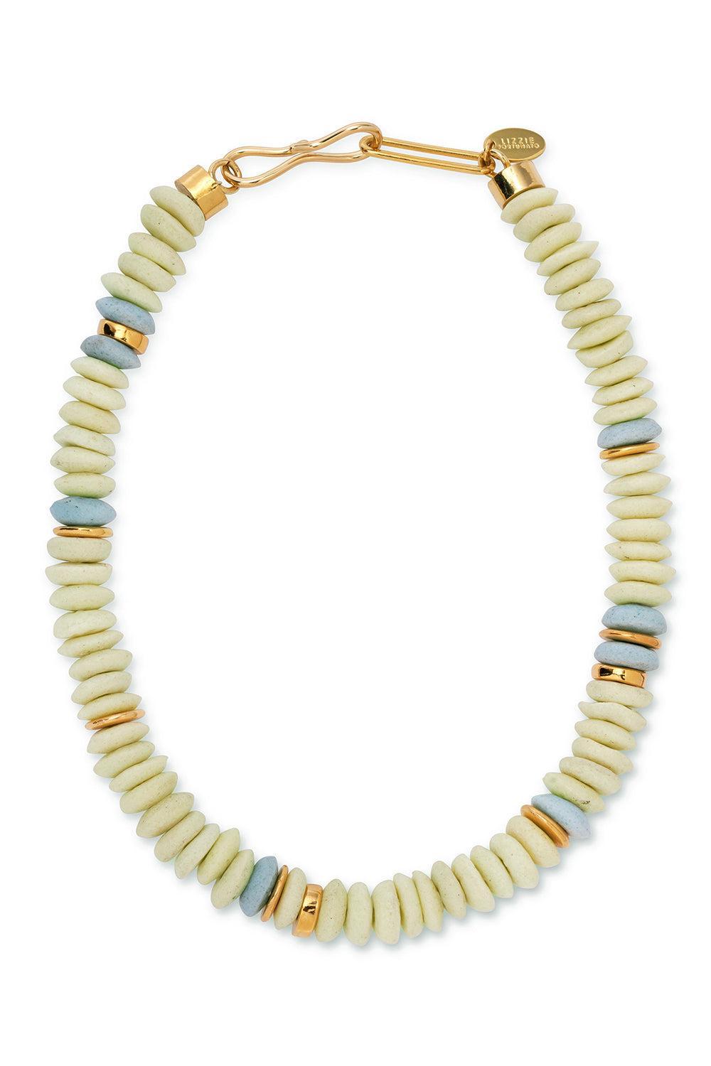 White Laguna Necklace | LIZZIE FORTUNATO – Marissa Collections
