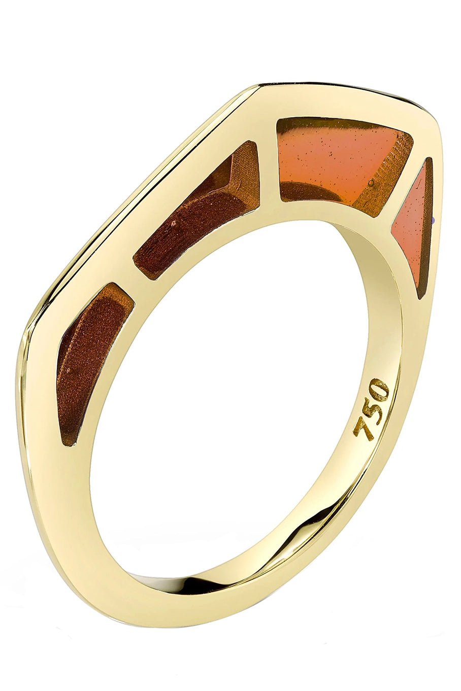 Cognac Cobra Ring | ANDY LIF – Marissa Collections