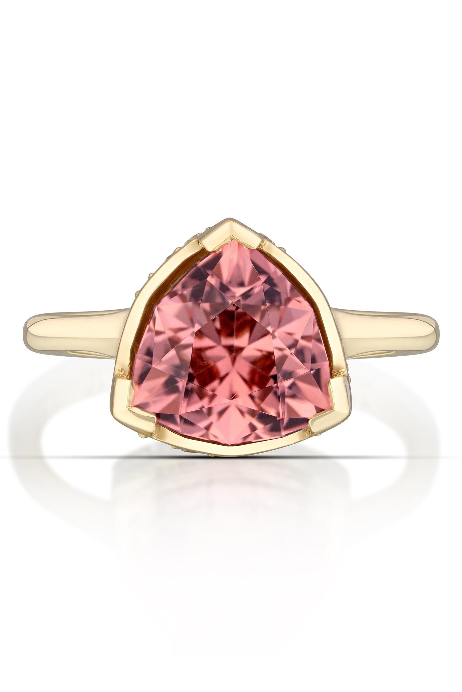 Precision Cut Pink Tourmaline Ring | ANDY LIF – Marissa Collections