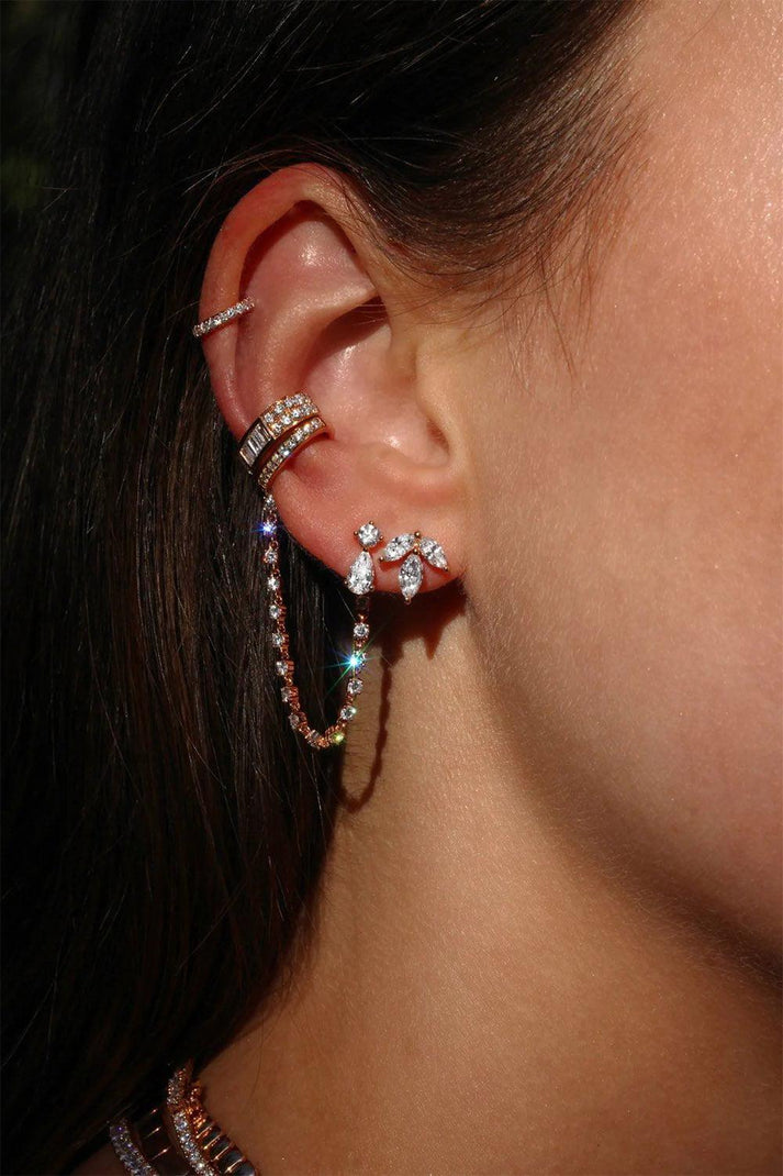 Single Amelia Stud Earring | ANITA KO – Marissa Collections