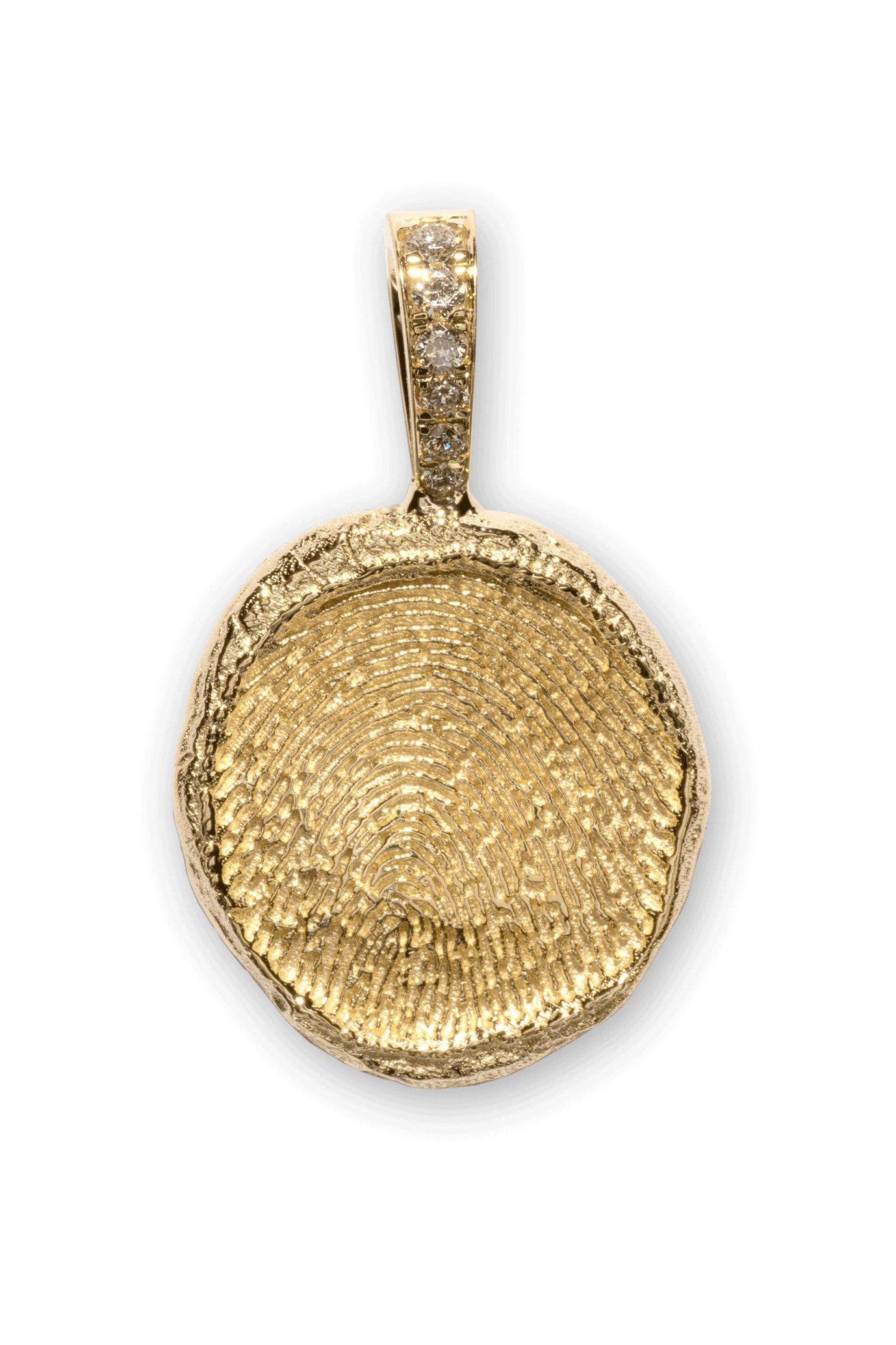Custom Fingerprint Coin Pendant | AZLEE – Marissa Collections