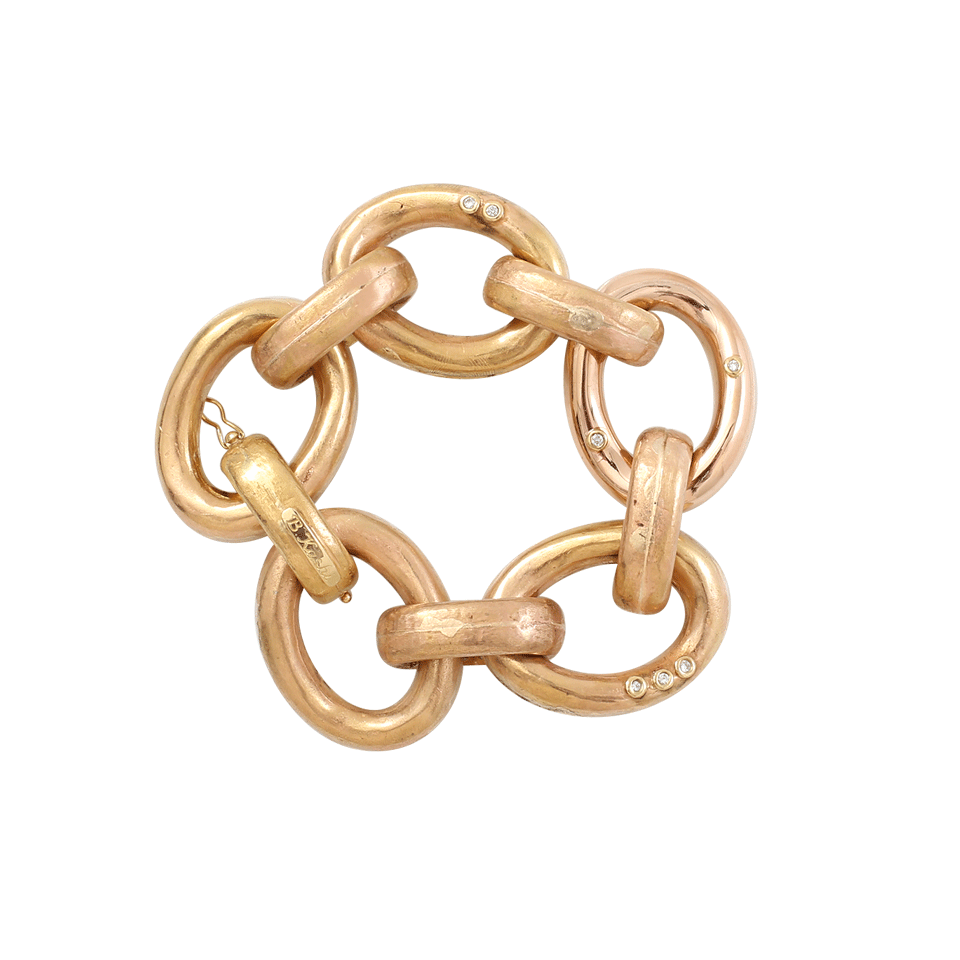 Reversible Gold Link Bracelet | BOAZ KASHI – Marissa Collections