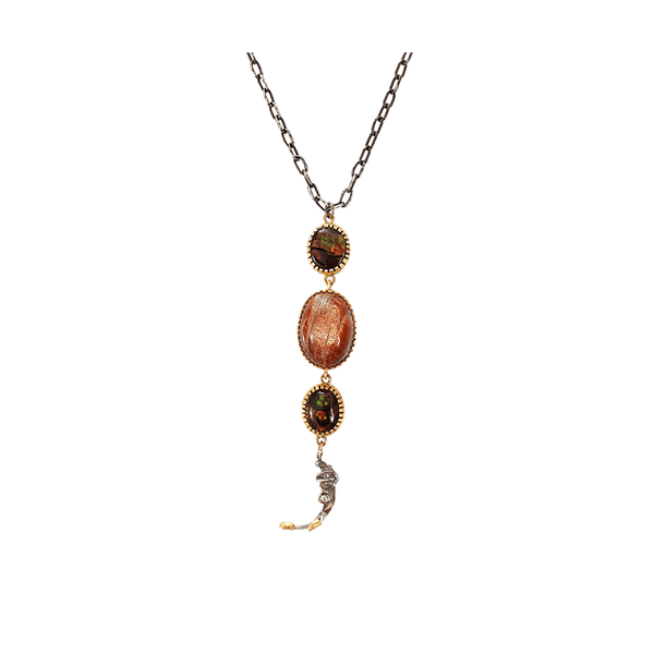Ruby And Agate Extreme Necklace | BOAZ KASHI – Marissa Collections