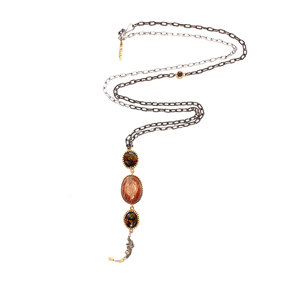 Ruby And Agate Extreme Necklace | BOAZ KASHI – Marissa Collections