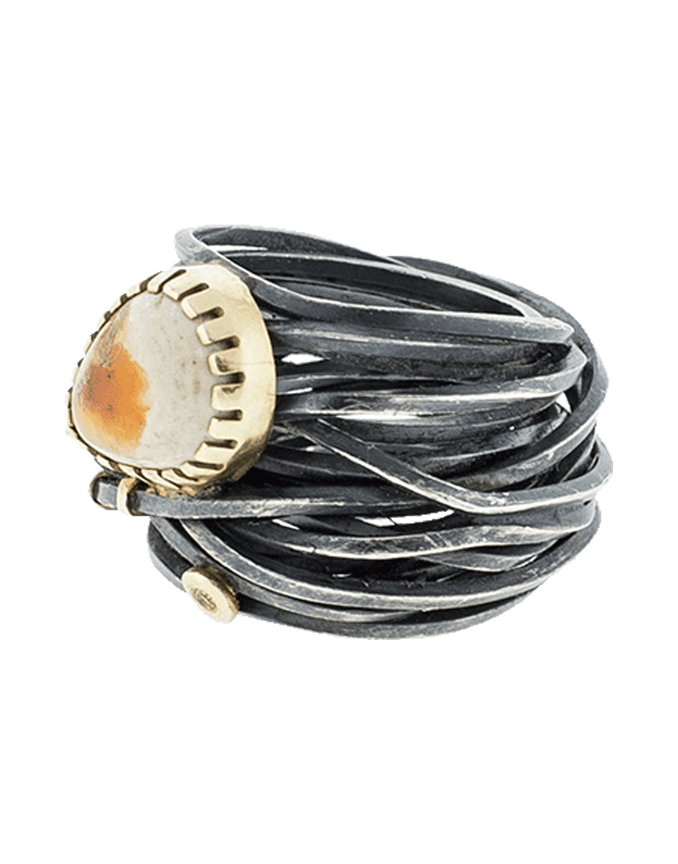 Opal Wire Wrap Ring | BOAZ KASHI – Marissa Collections
