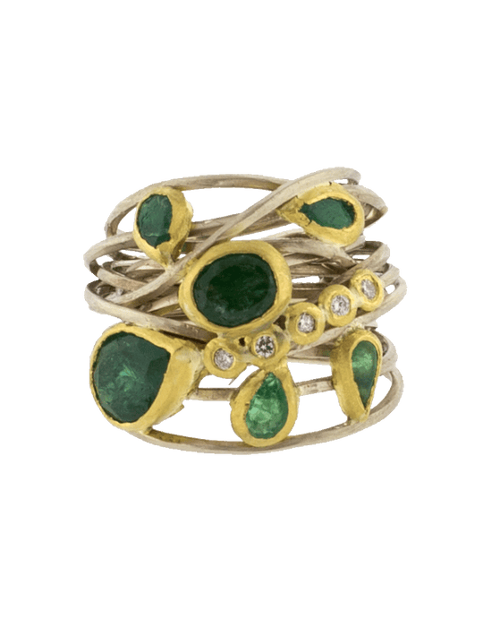 Diamond Wire Wrap Ring | BOAZ KASHI – Marissa Collections