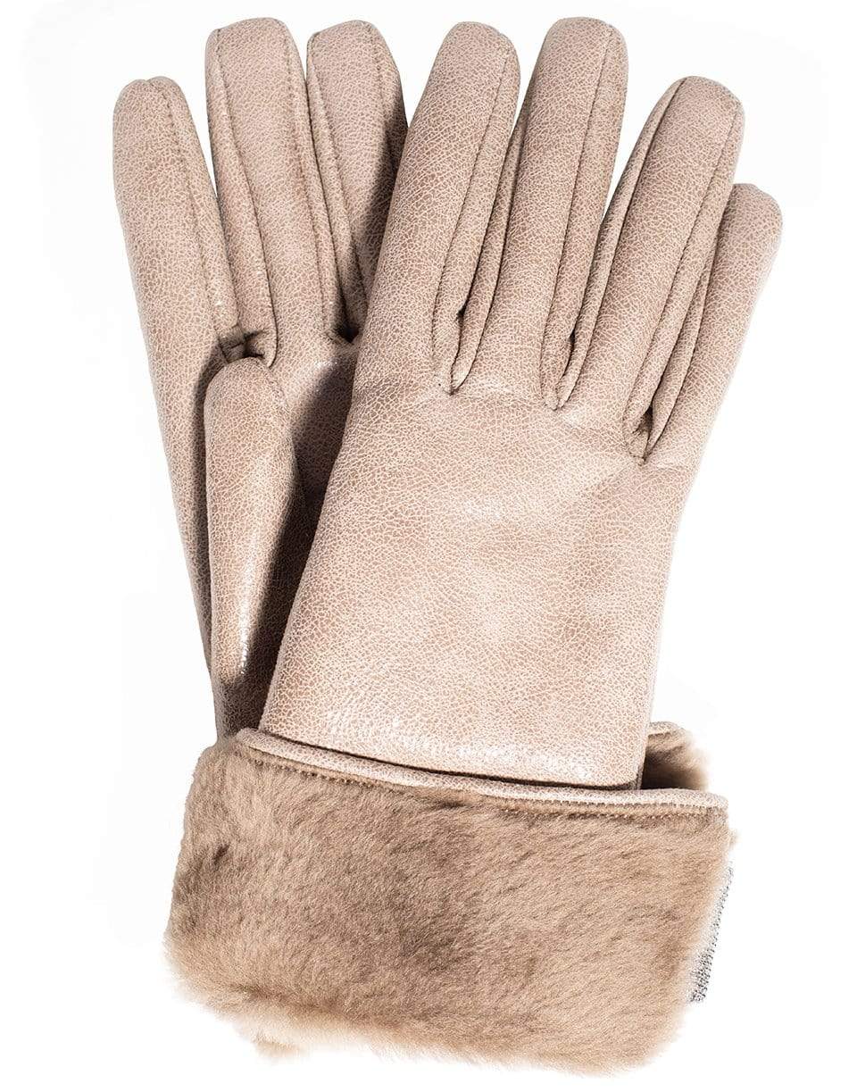 Buffered Leather Shearling Gloves | BRUNELLO CUCINELLI – Marissa ...