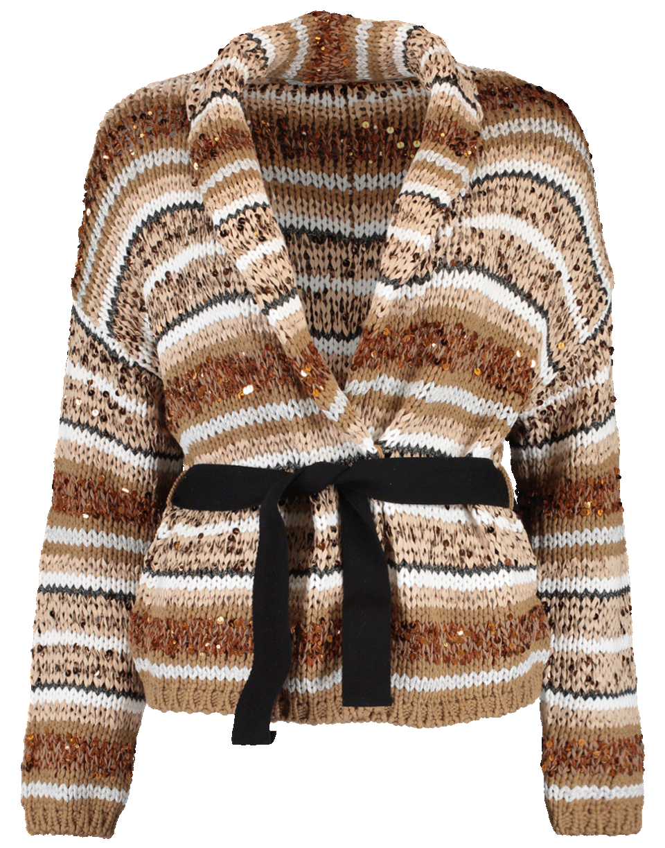 Striped Knit Jacket | BRUNELLO CUCINELLI – Marissa Collections