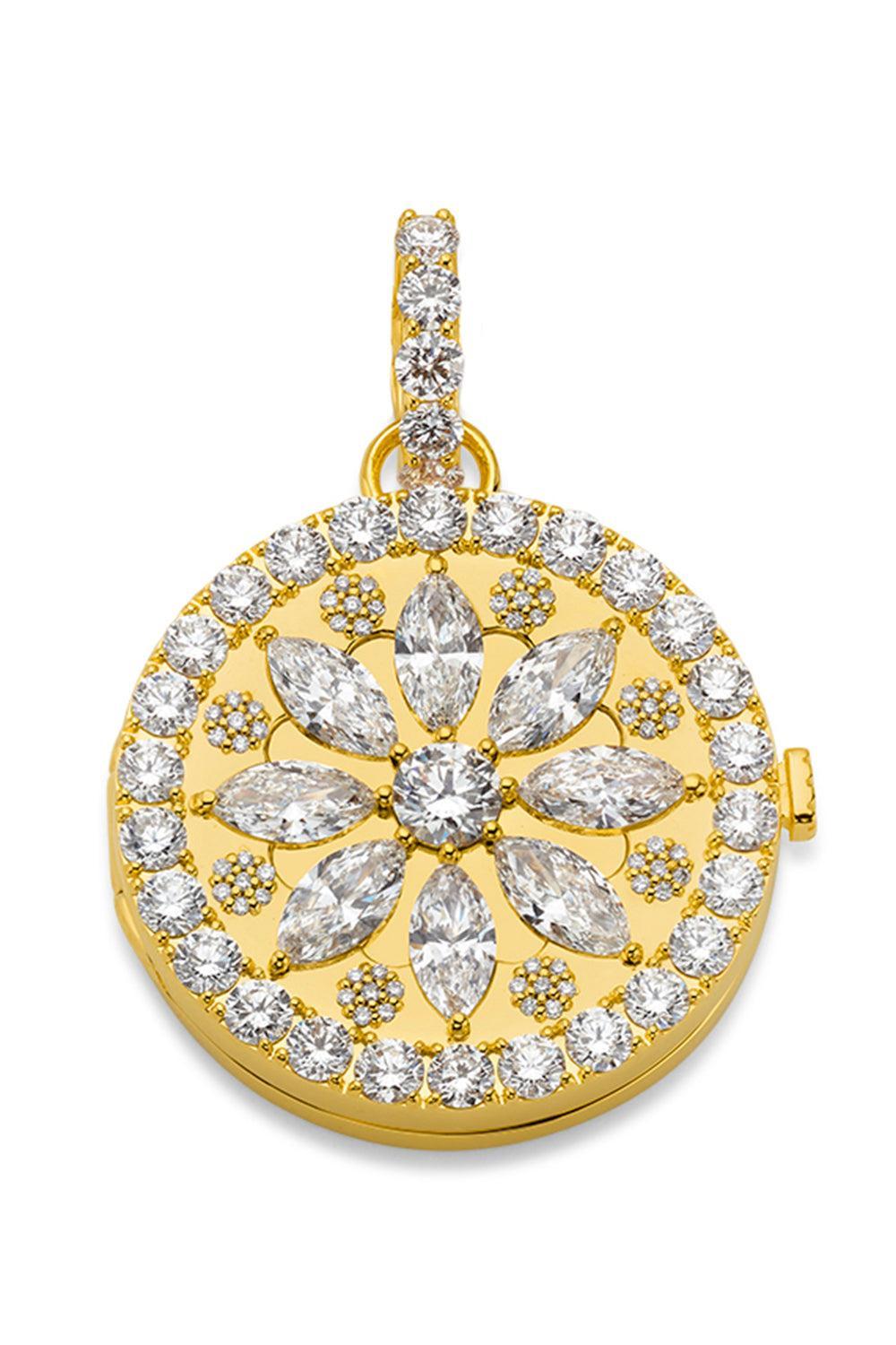 Diamond Mandala Locket | BUDDHA MAMA – Marissa Collections