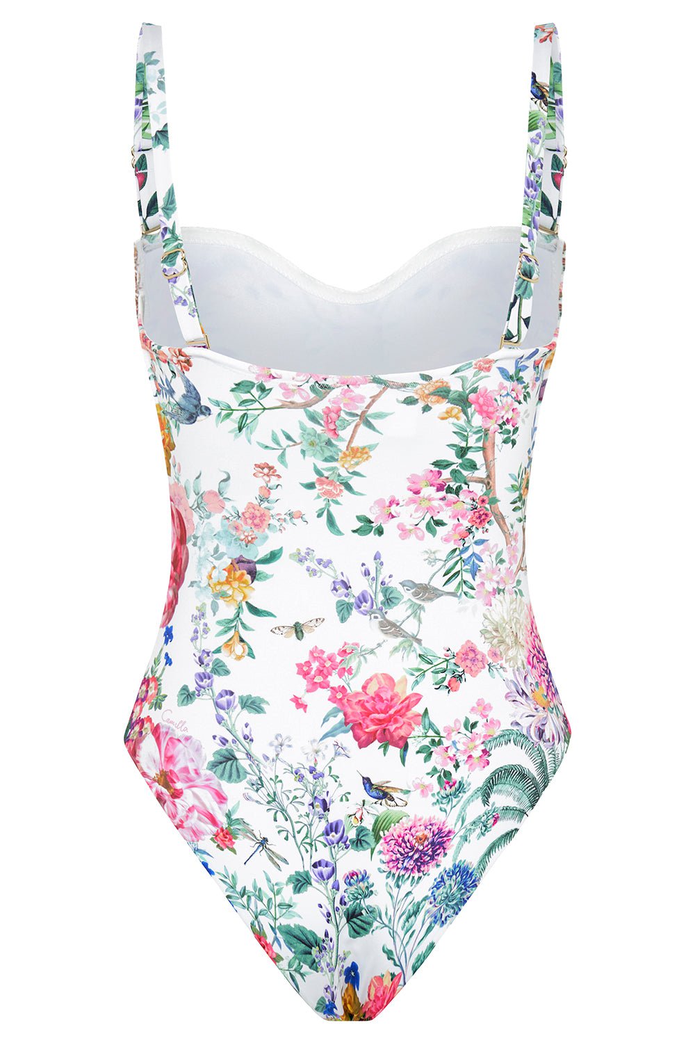 Ruched Cup Underwire One Piece Swimsuit | CAMILLA – Marissa Collections