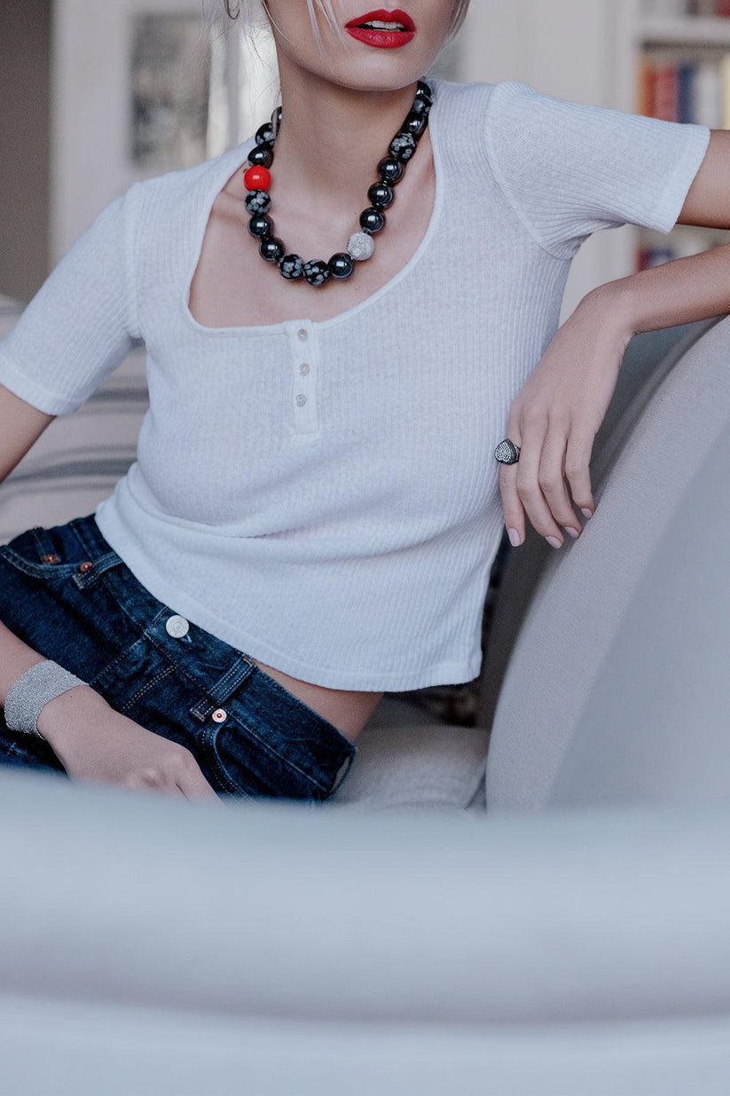 Tribeca Downtown Necklace | CAROLINA BUCCI – Marissa Collections