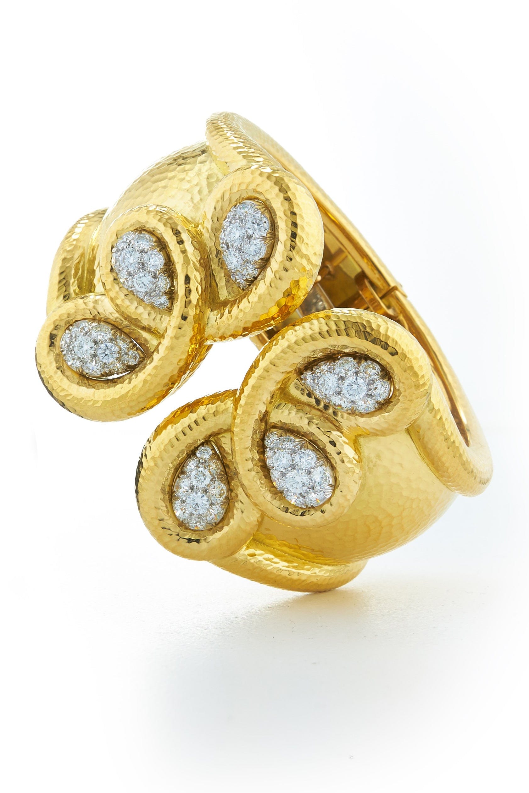 Diamond Curly Q Cuff Bracelet | DAVID WEBB – Marissa Collections