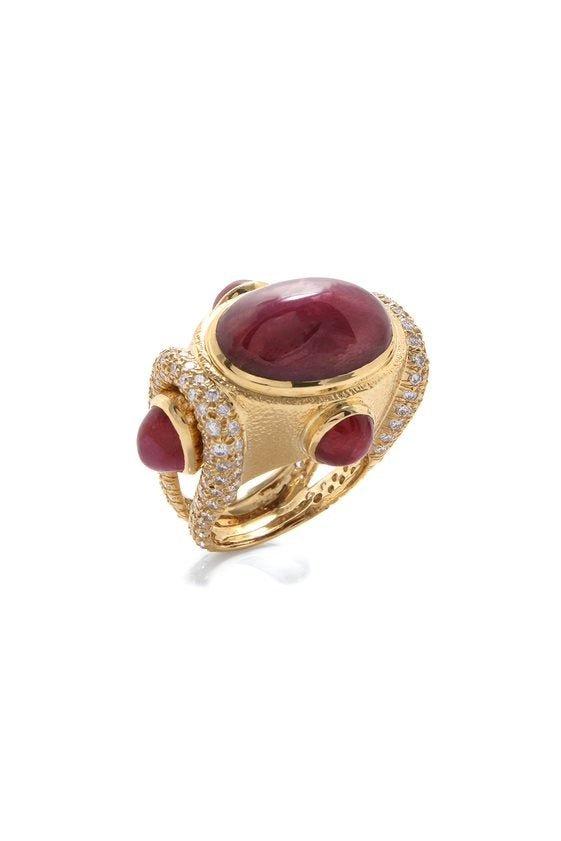 Metropolis Ring | DAVID WEBB – Marissa Collections