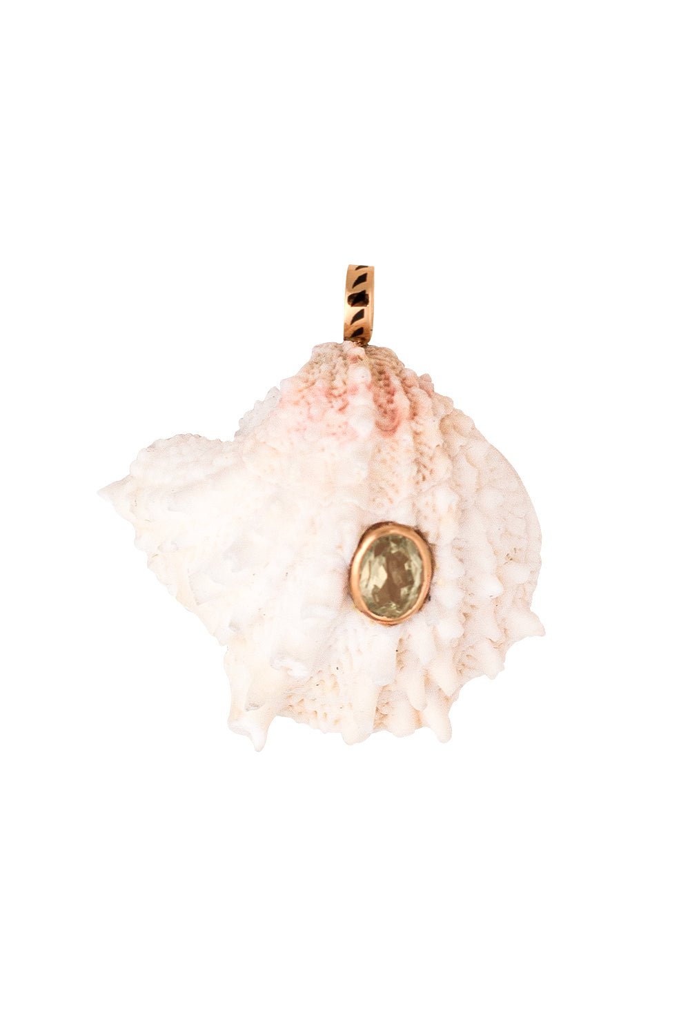 Classic Spiny Sillimanite Shell Pendant | DEZSO BY SARA BELTRAN ...
