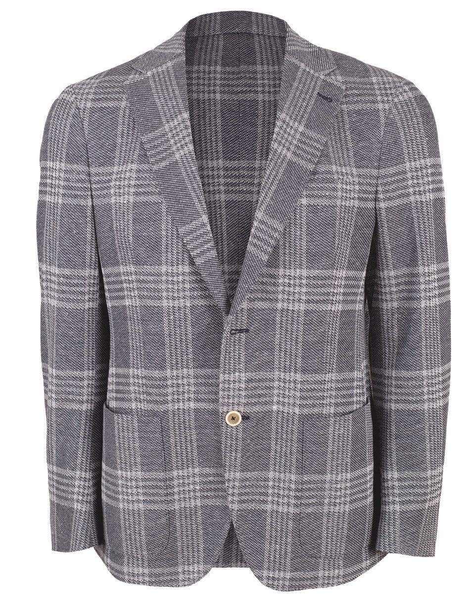 Single Breasted Plaid Jacket | ELEVENTY – Marissa Collections