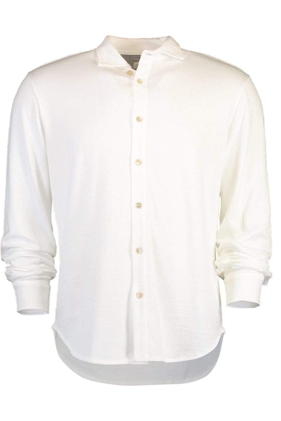 Classic Button Up Shirt - White | ELEVENTY – Marissa Collections