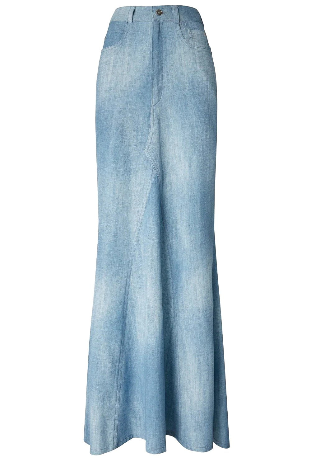 Denim Maxi Skirt | ERMANNO SCERVINO – Marissa Collections