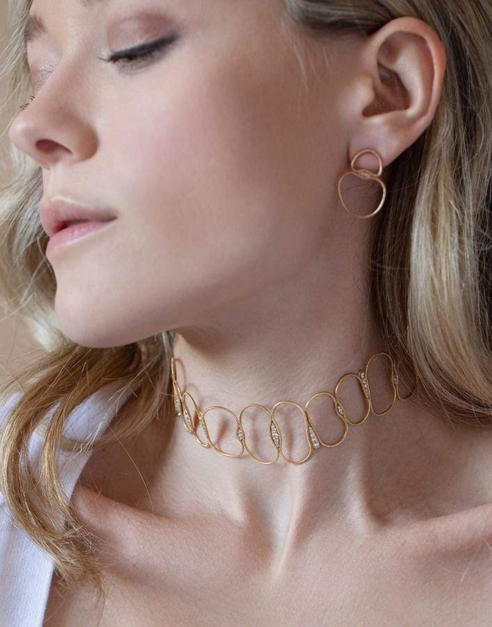 Fluid Diamonds Chain Choker | FERNANDO JORGE – Marissa Collections