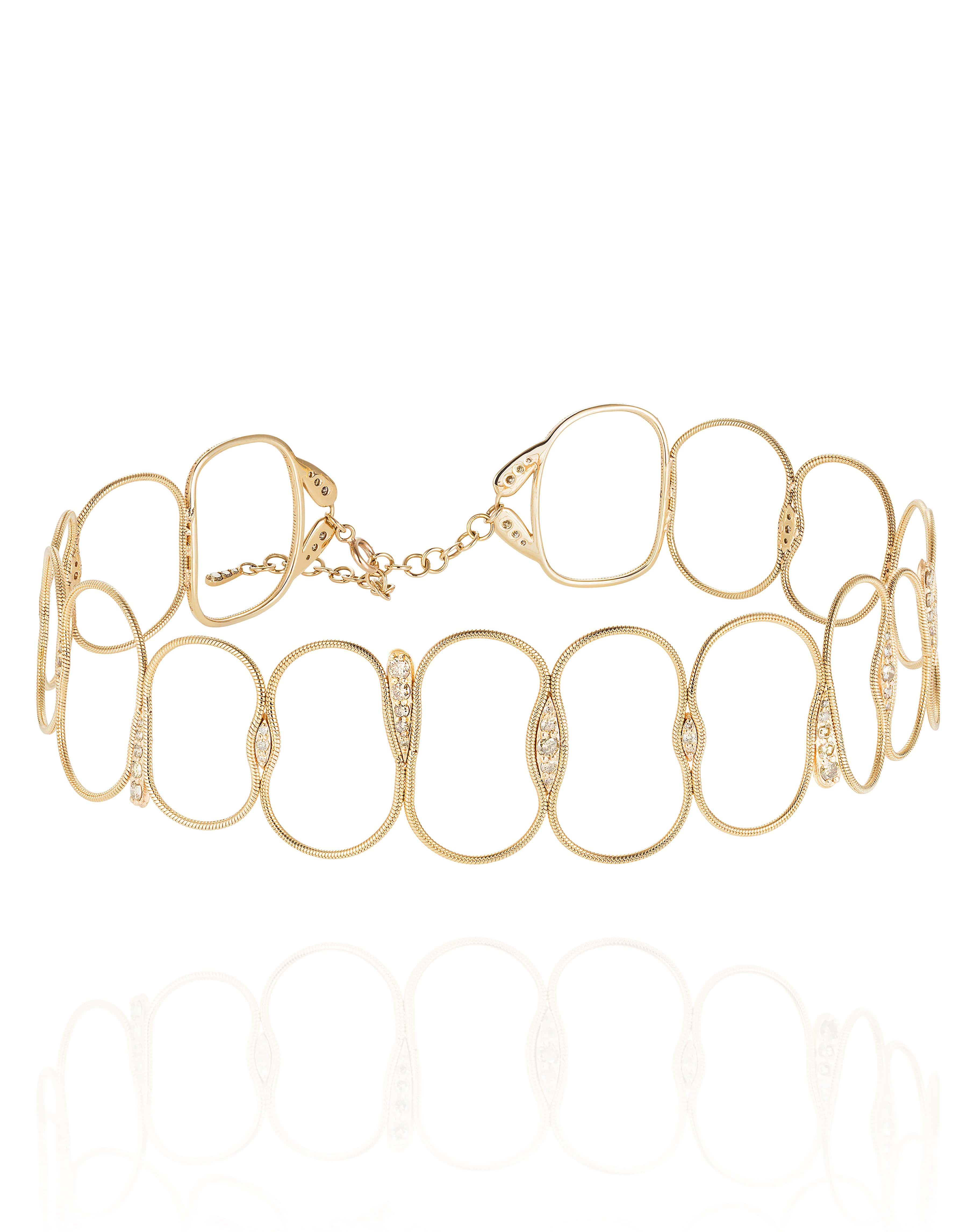 Fluid Diamonds Chain Choker | FERNANDO JORGE – Marissa Collections