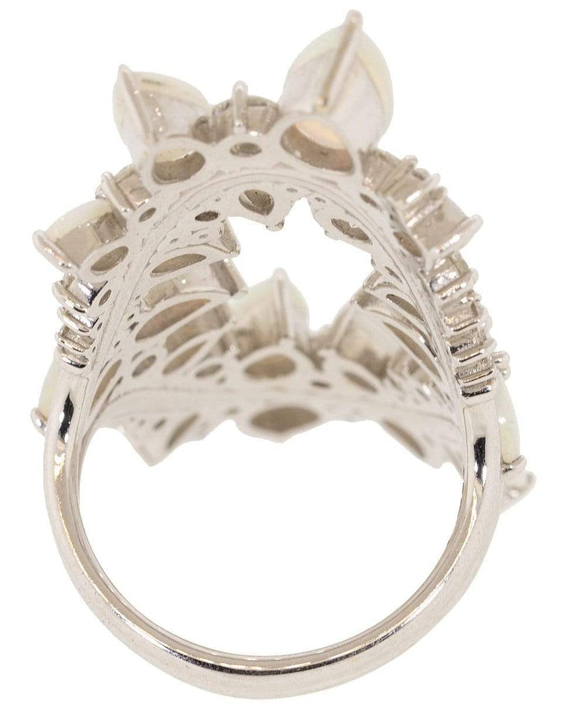 Opal and Diamond Electric Shock Ring | FERNANDO JORGE – Marissa Collections