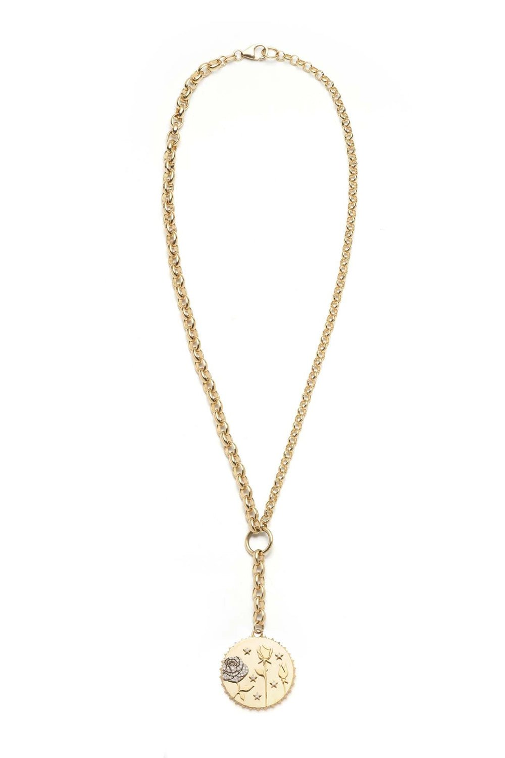 Enduring Love - Heavy Mixed Belcher Extension Chain Necklace ...