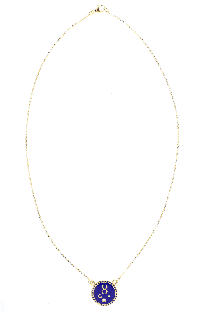 Karma Medallion Necklace | FOUNDRAE – Marissa Collections