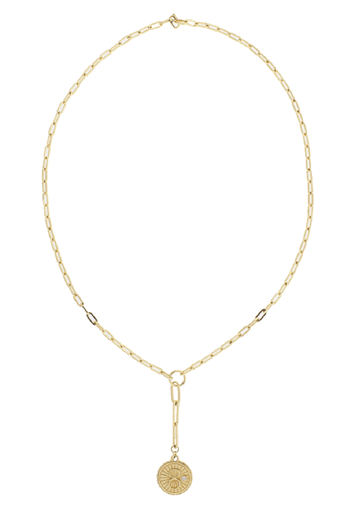 Karma Medallion Necklace | FOUNDRAE – Marissa Collections