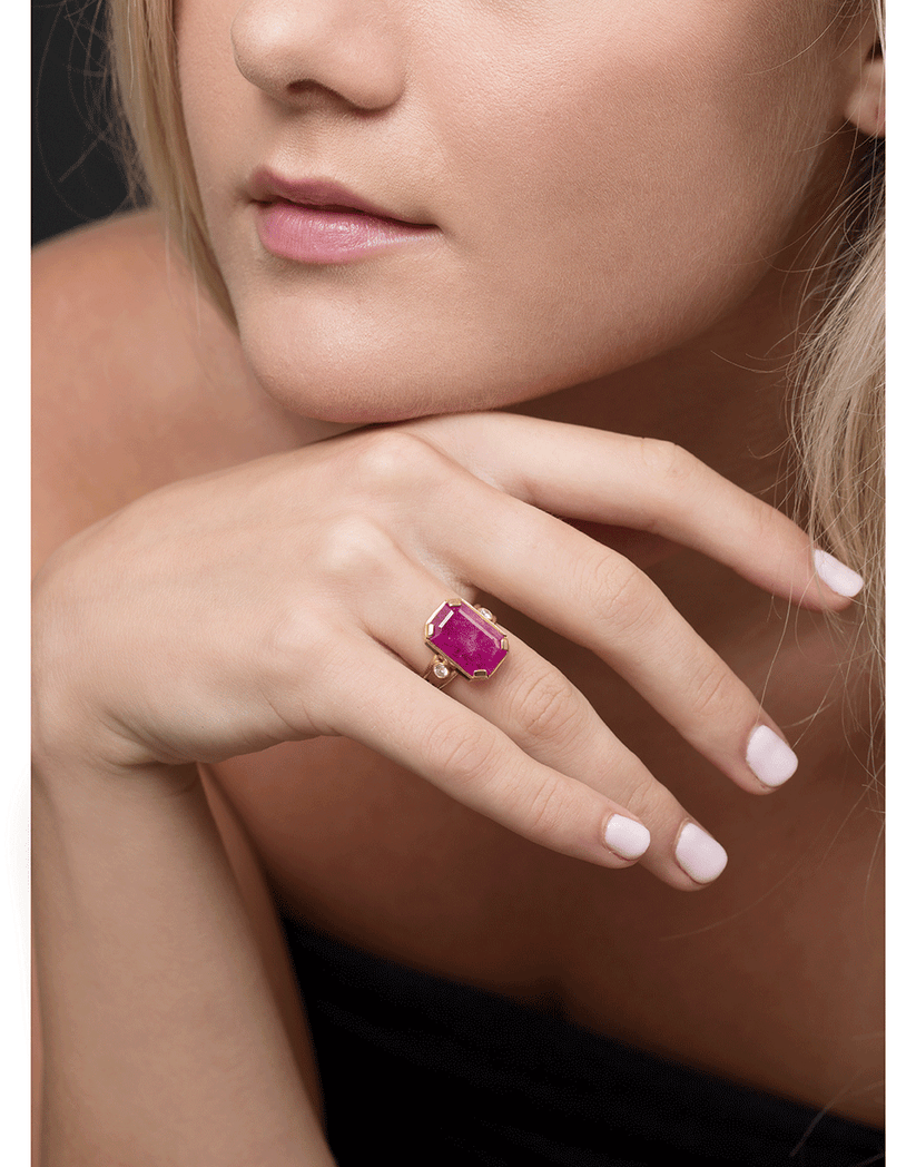 Ruby Empress Ring | GEMFIELDS X MUSE – Marissa Collections