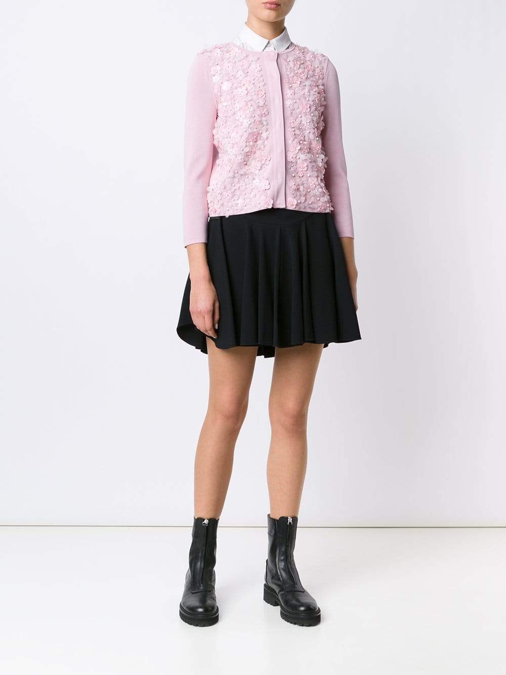 Embroidered Floral Cardigan | GIAMBATTISTA VALLI – Marissa Collections