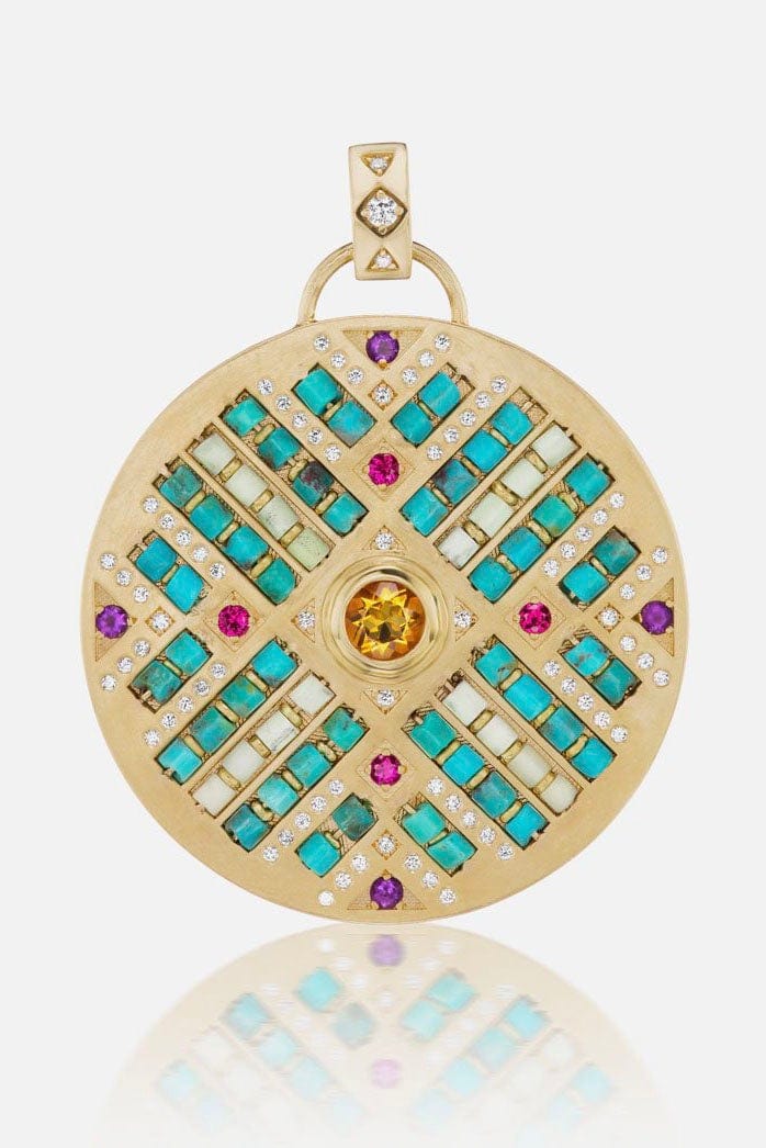 Beaded Major Medallion | HARWELL GODFREY – Marissa Collections