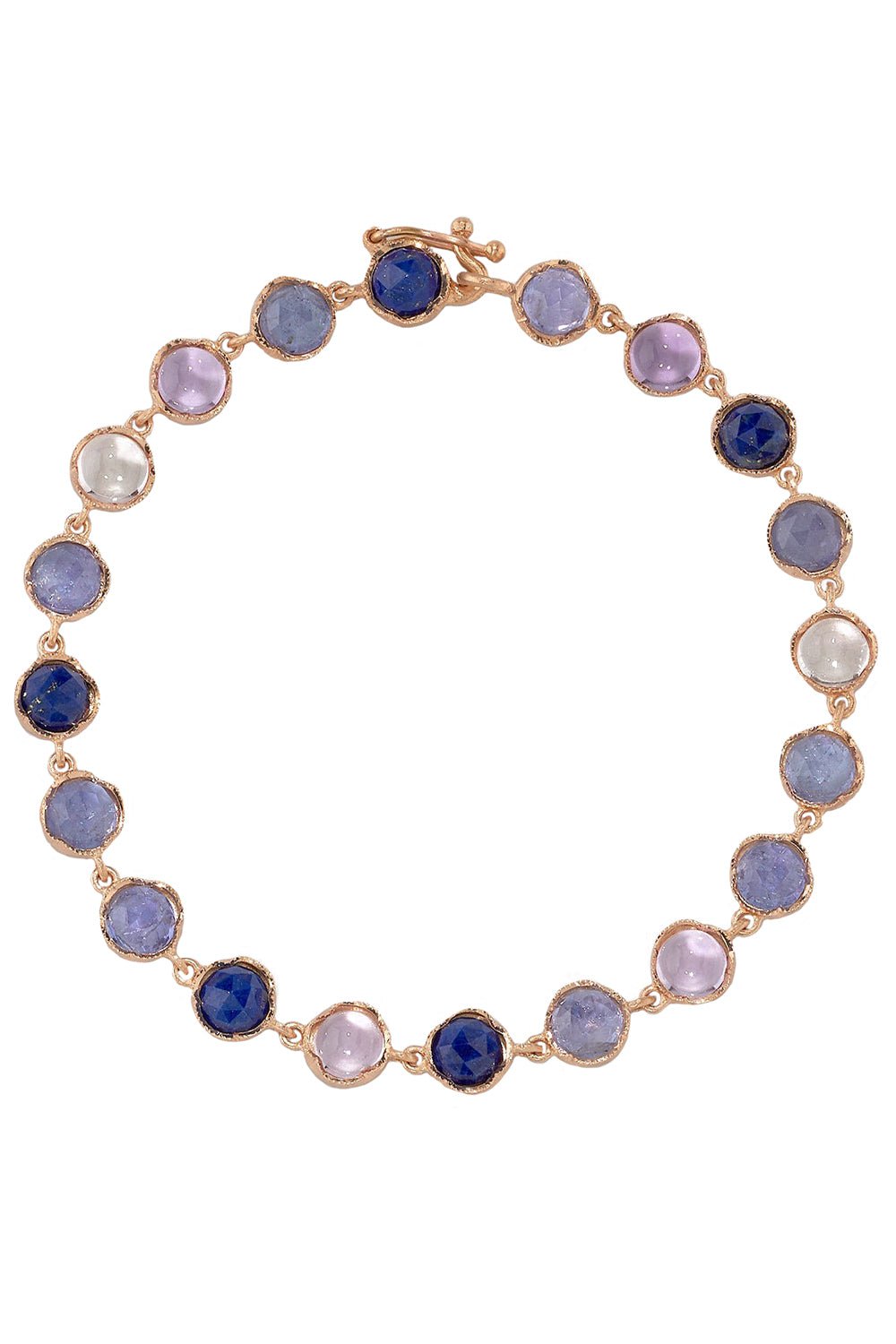 Small Classic Lapis Link Mixed Bracelet | IRENE NEUWIRTH JEWELRY ...