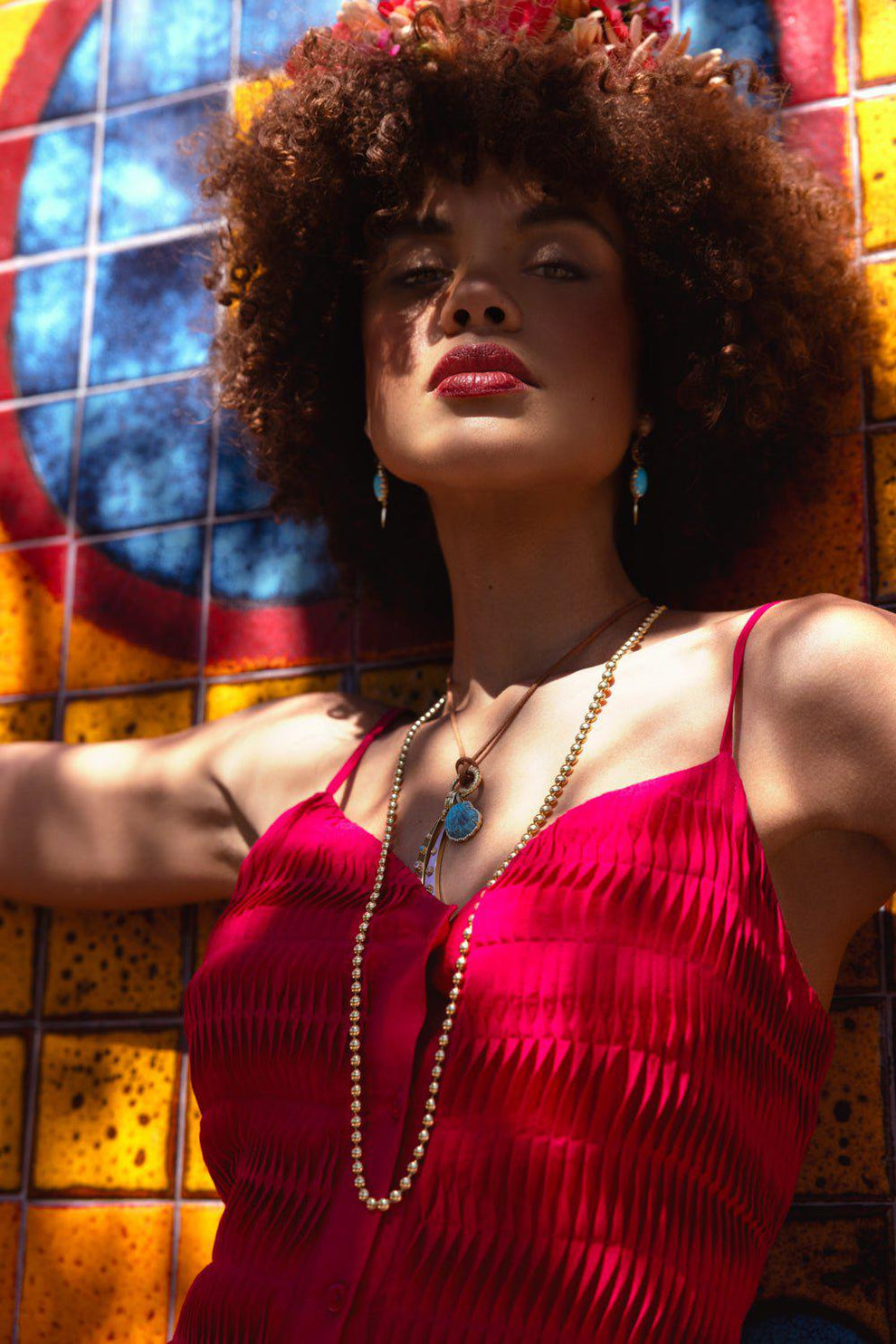 Mini Stone Carved Shell Pendant | JENNA BLAKE – Marissa Collections