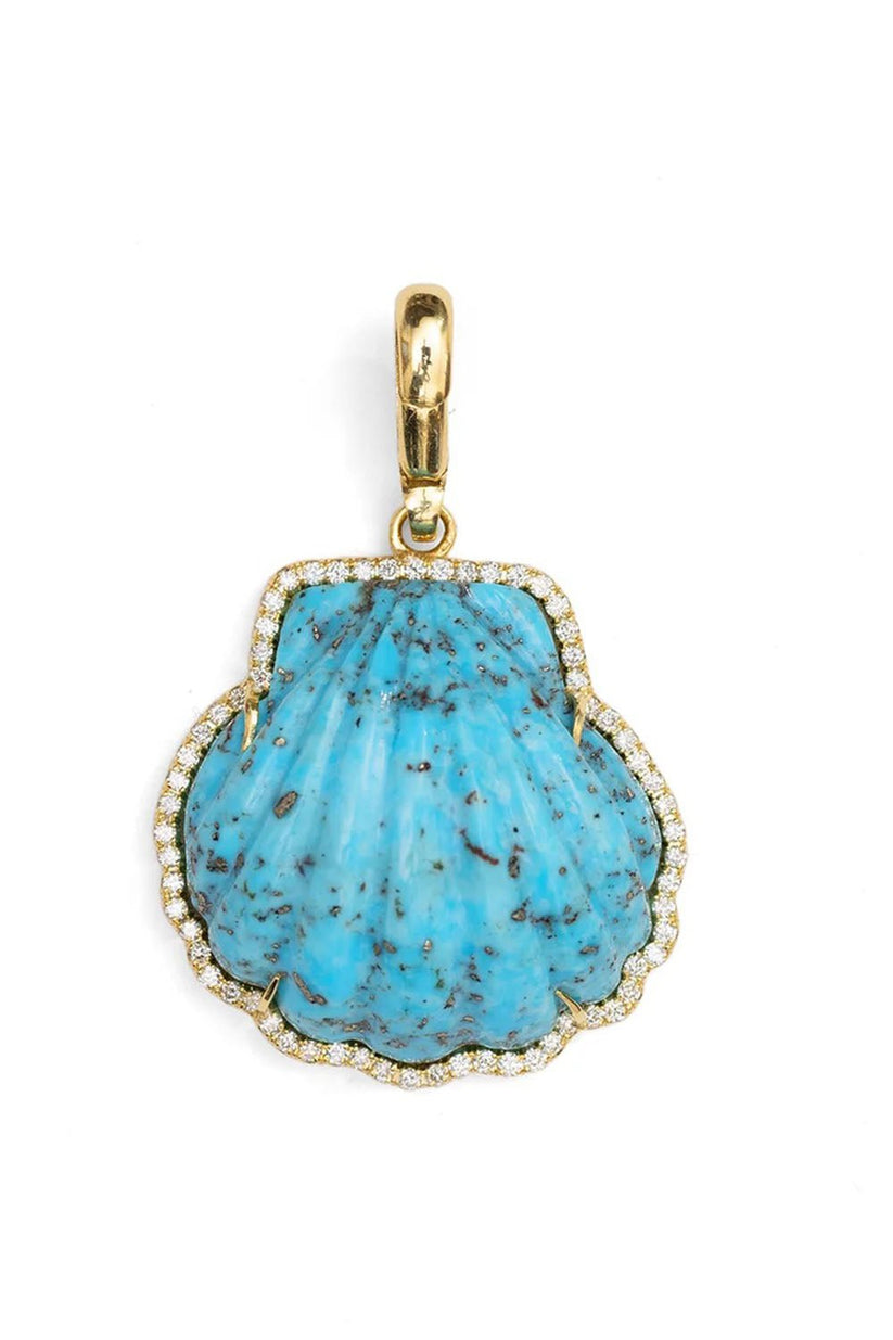 Mini Stone Carved Shell Pendant | JENNA BLAKE – Marissa Collections