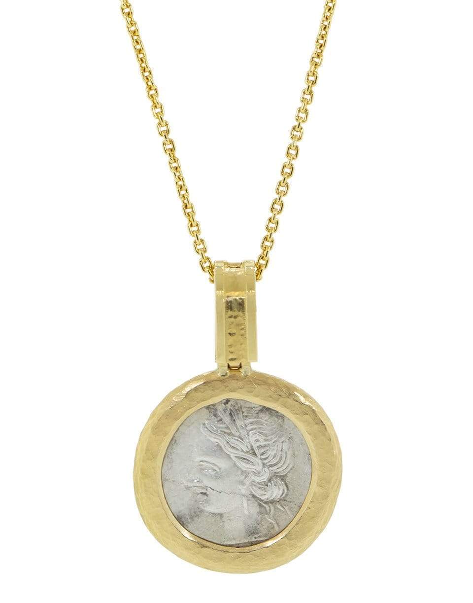 Bacchus Coin Pendant Necklace | JORGE ADELER – Marissa Collections