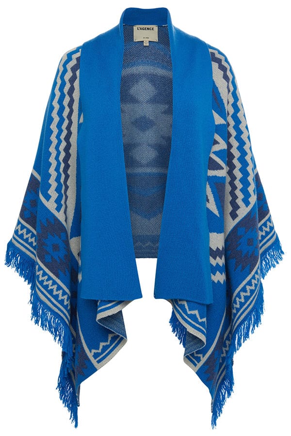 Austin Jacquard Cape | L'AGENCE – Marissa Collections