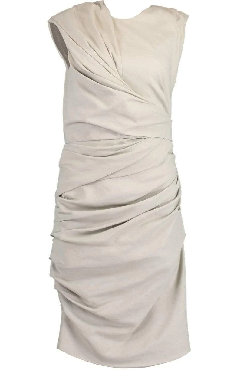 Draped Dress with Side Zip | LANVIN – Marissa Collections