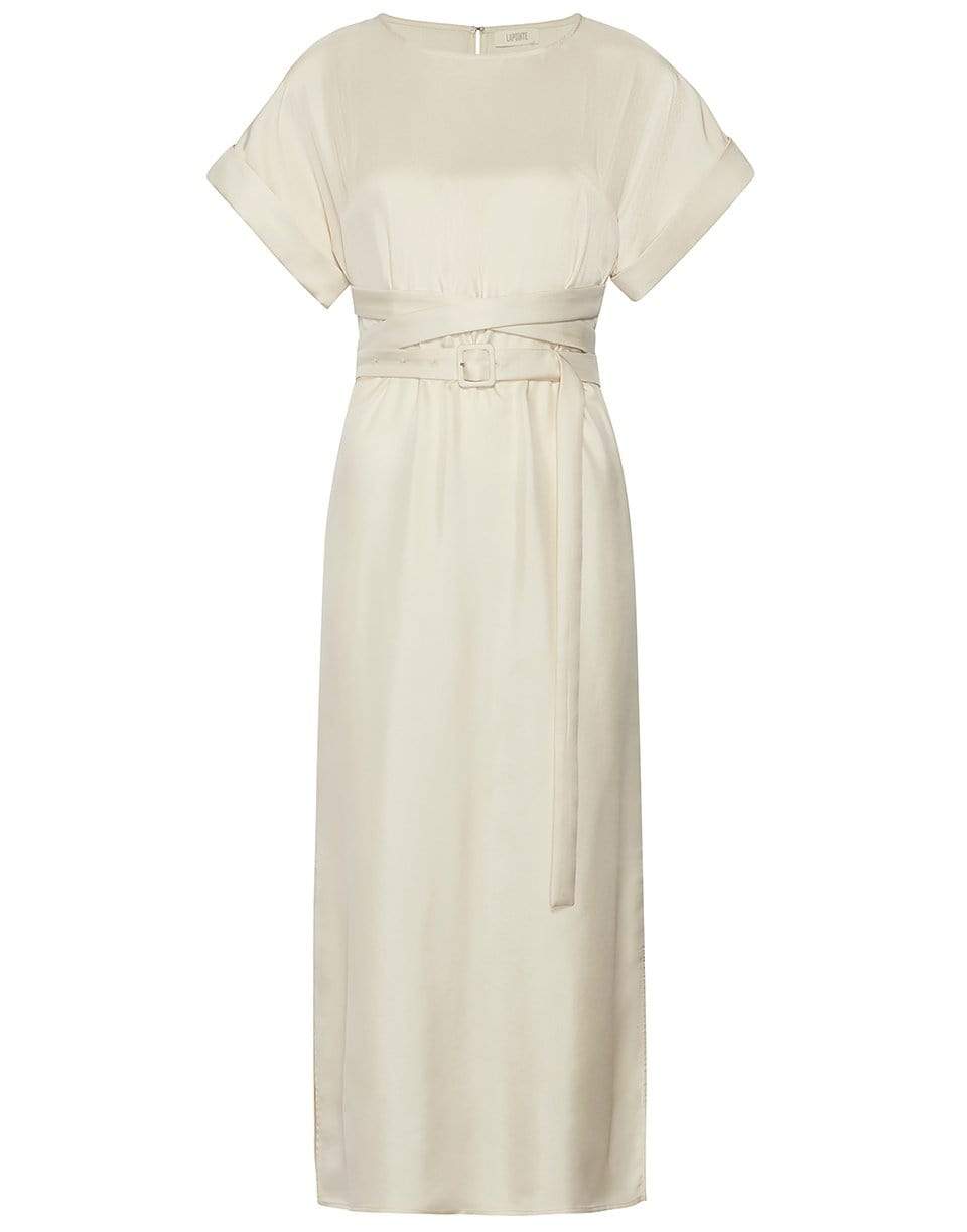 Twill Midi Harness Dress | LAPOINTE – Marissa Collections