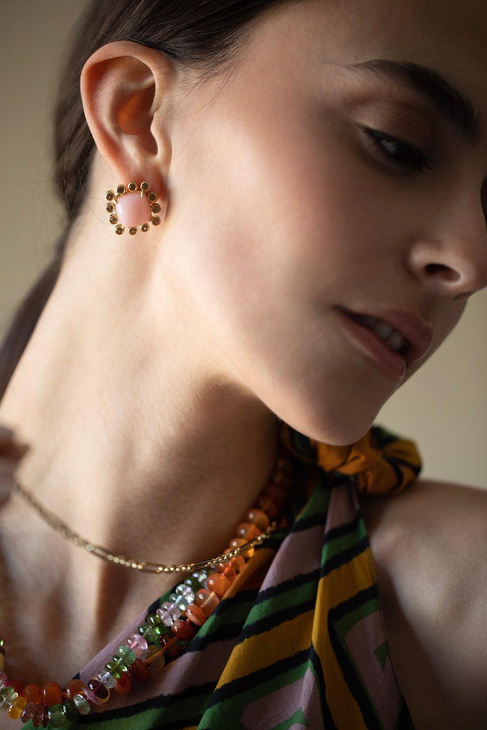 Essential Colors Omega Earrings | LEIGH MAXWELL – Marissa Collections