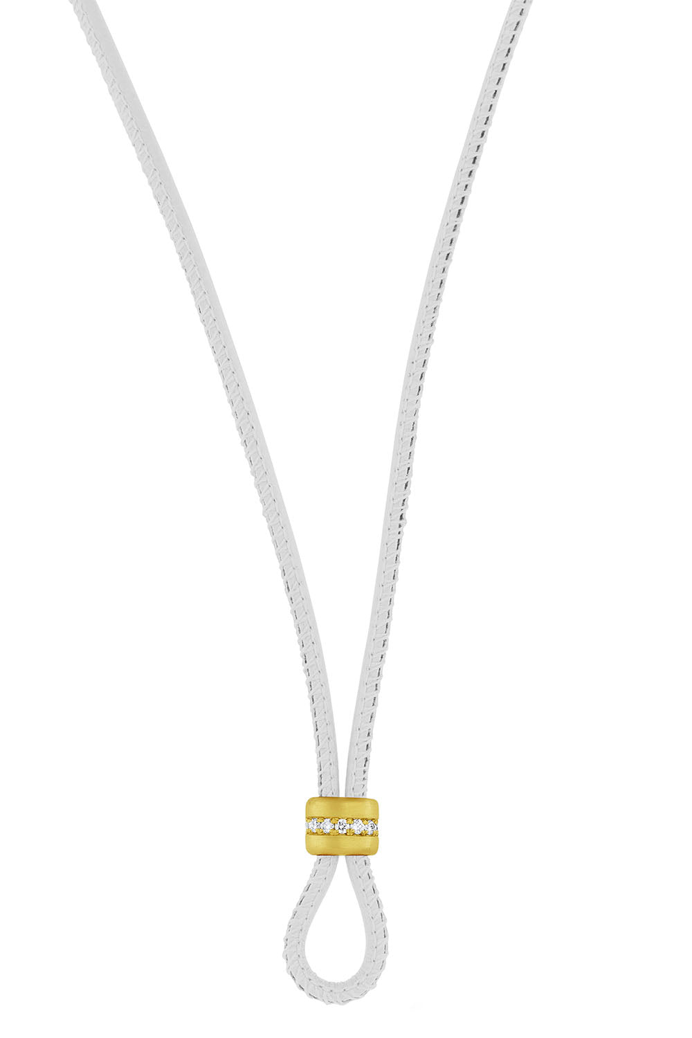 Diamond Amani White Cord | LEIGH MAXWELL – Marissa Collections