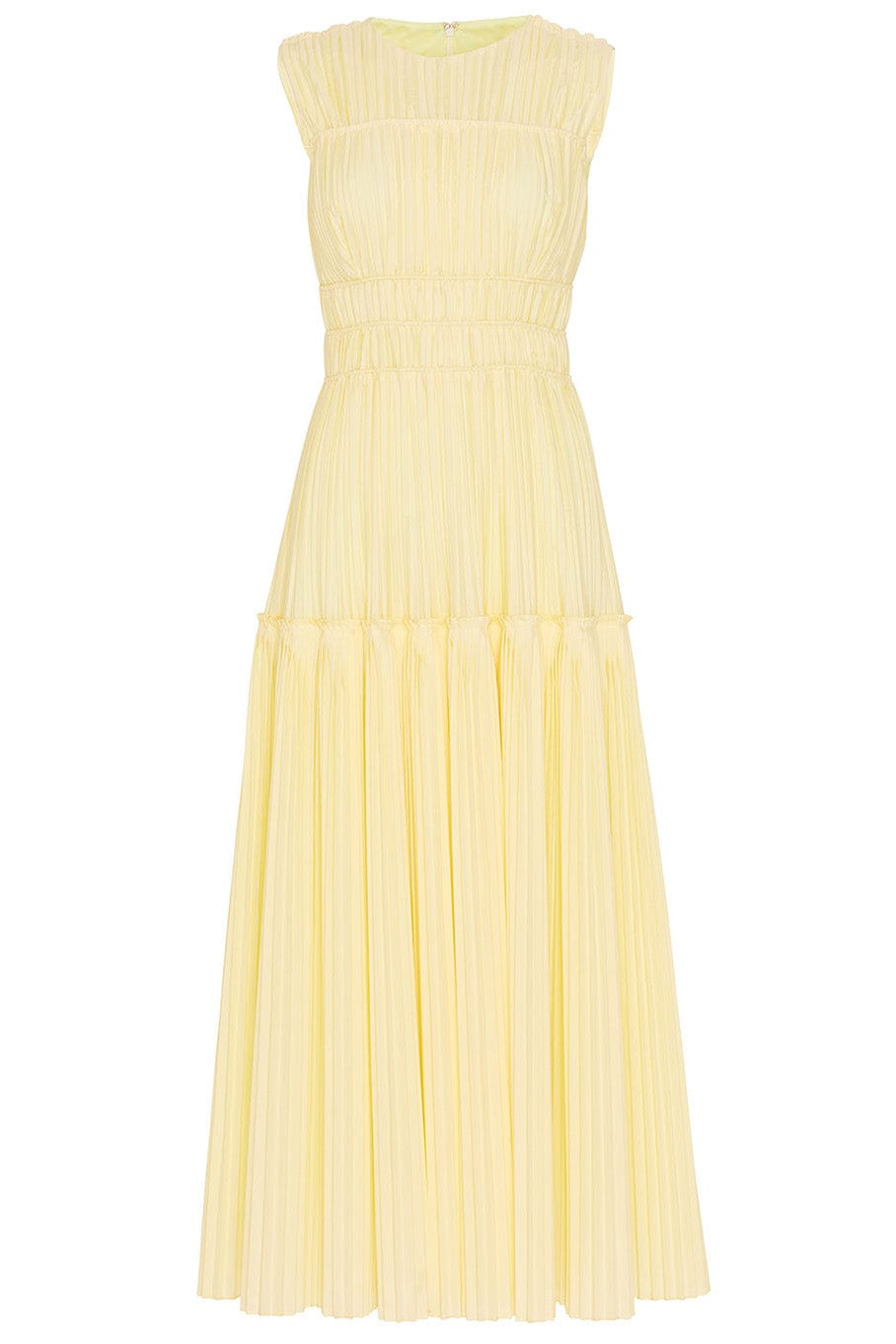 Pleated Midi Dress | LELA ROSE – Marissa Collections