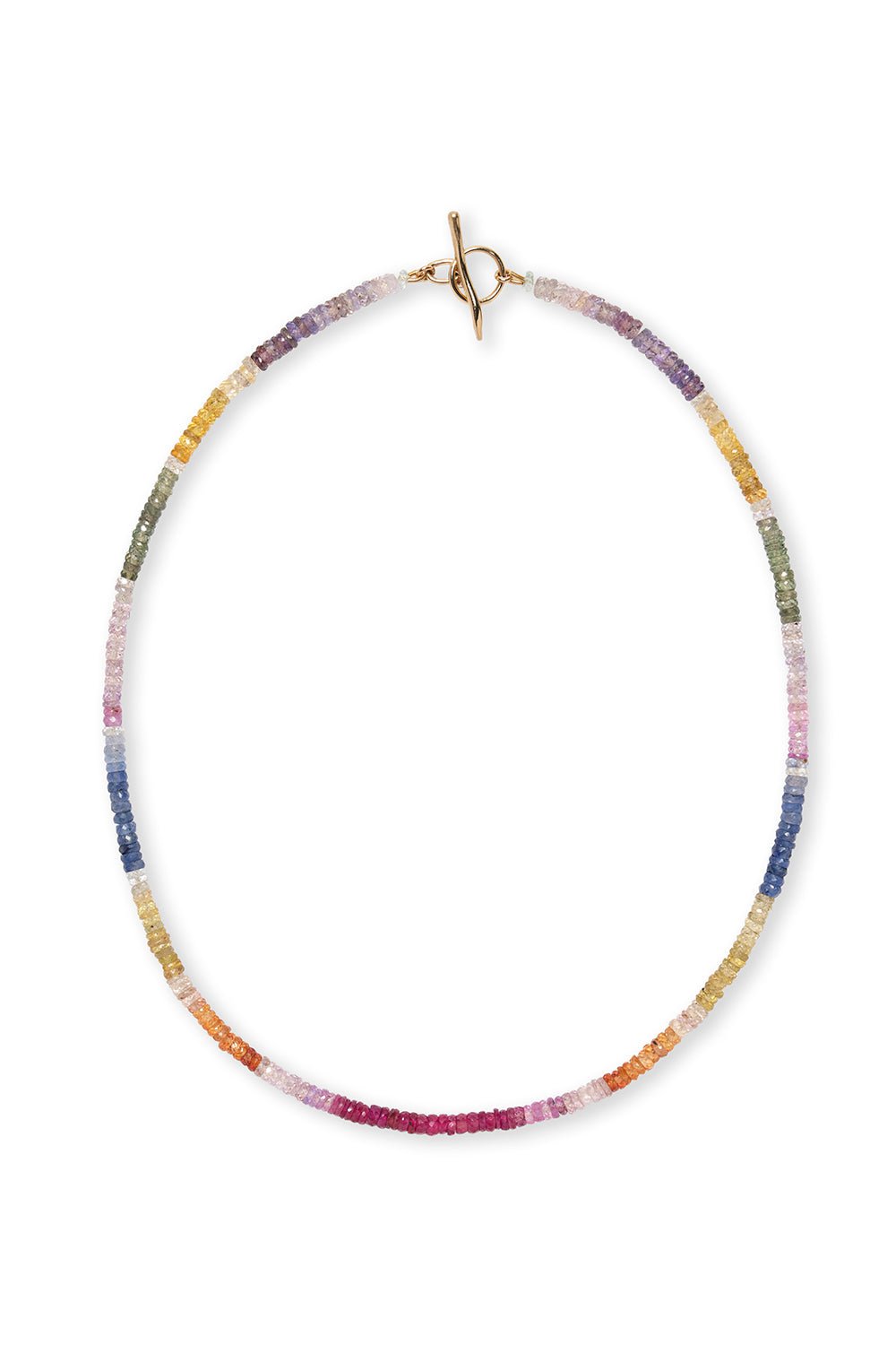 Brilliant Sapphire Bead Necklace | LIZZIE FORTUNATO FINE – Marissa ...