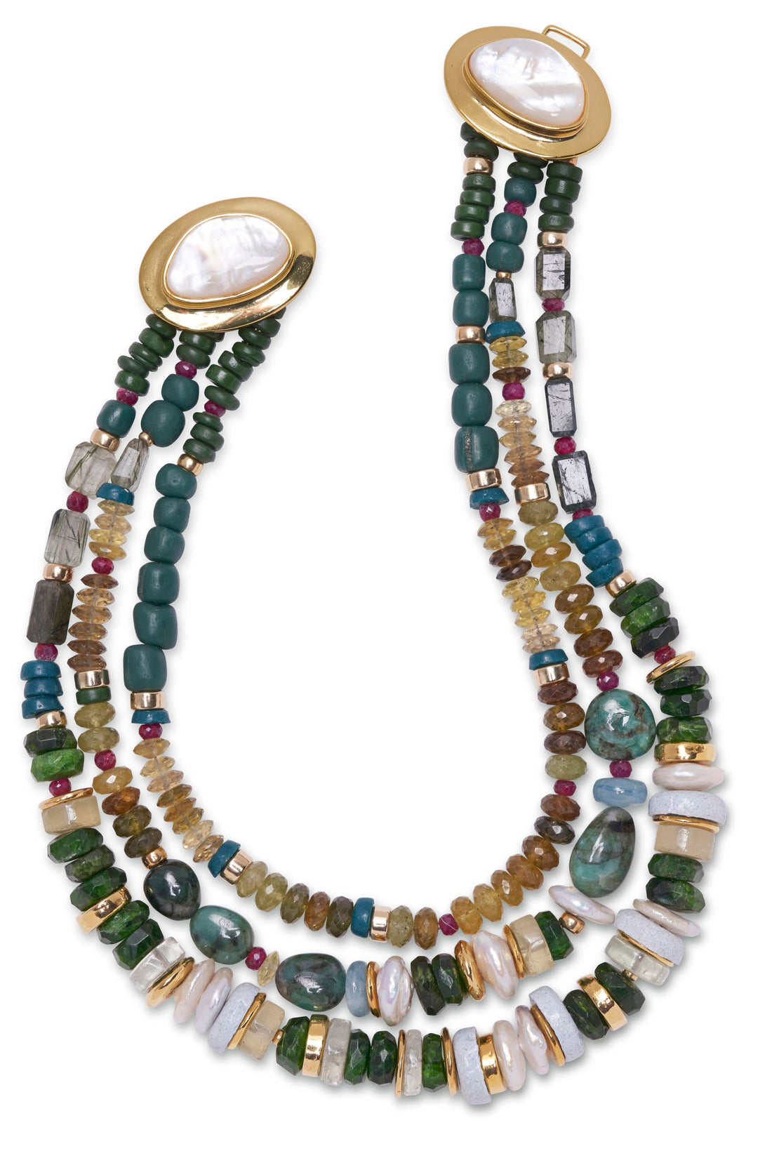 Green River Necklace | LIZZIE FORTUNATO – Marissa Collections